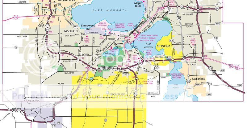 Madison Beltline/Wis 145/Wis 175 no longer shown as freeway on new ...