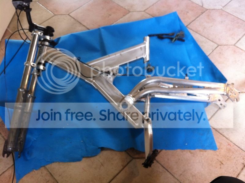 claud butler cbr supermoto frame build | Endless Sphere DIY EV Forum