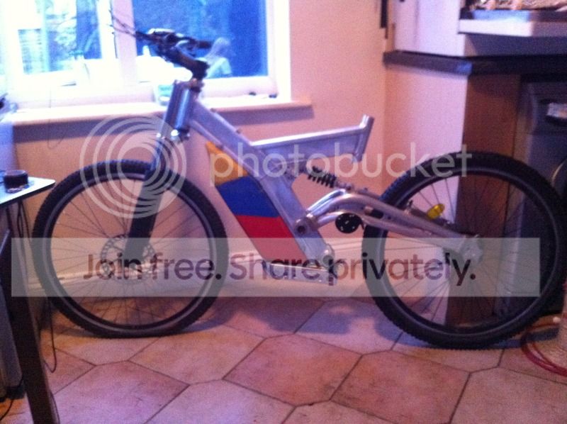 claud butler cbr supermoto frame build | Endless Sphere DIY EV Forum