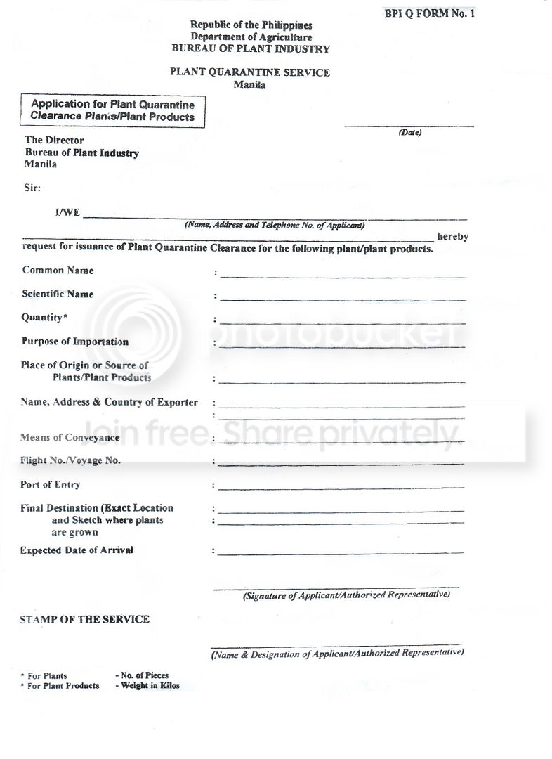 Department Of Plant Protection Application Form at Jasper Saranealis blog
