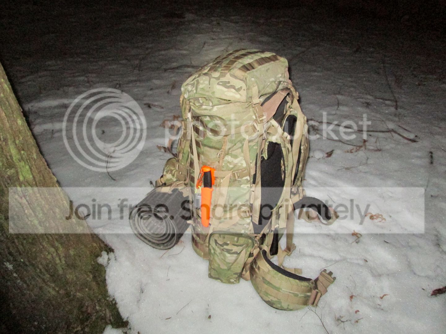 Winter Bushwhacking with Kifaru paratipi, EMR and E&E. | BladeForums.com