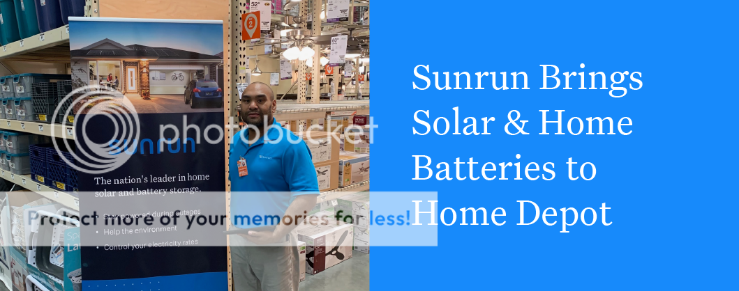 Sunrun Brings Solar and Home Batteries to Home Depot Stores Across the ...
